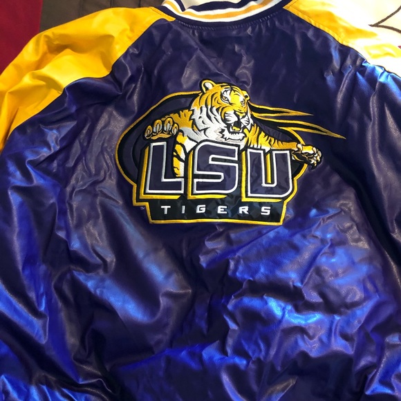 Steve & Barry's | Jackets & Coats | Steve And Barrys Lsu Varsity Jacket ...